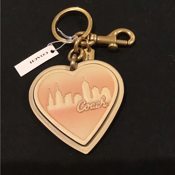 Coach | Bags | Coach Jennifer Lopez New York Bag Charm Keychain | Poshmark